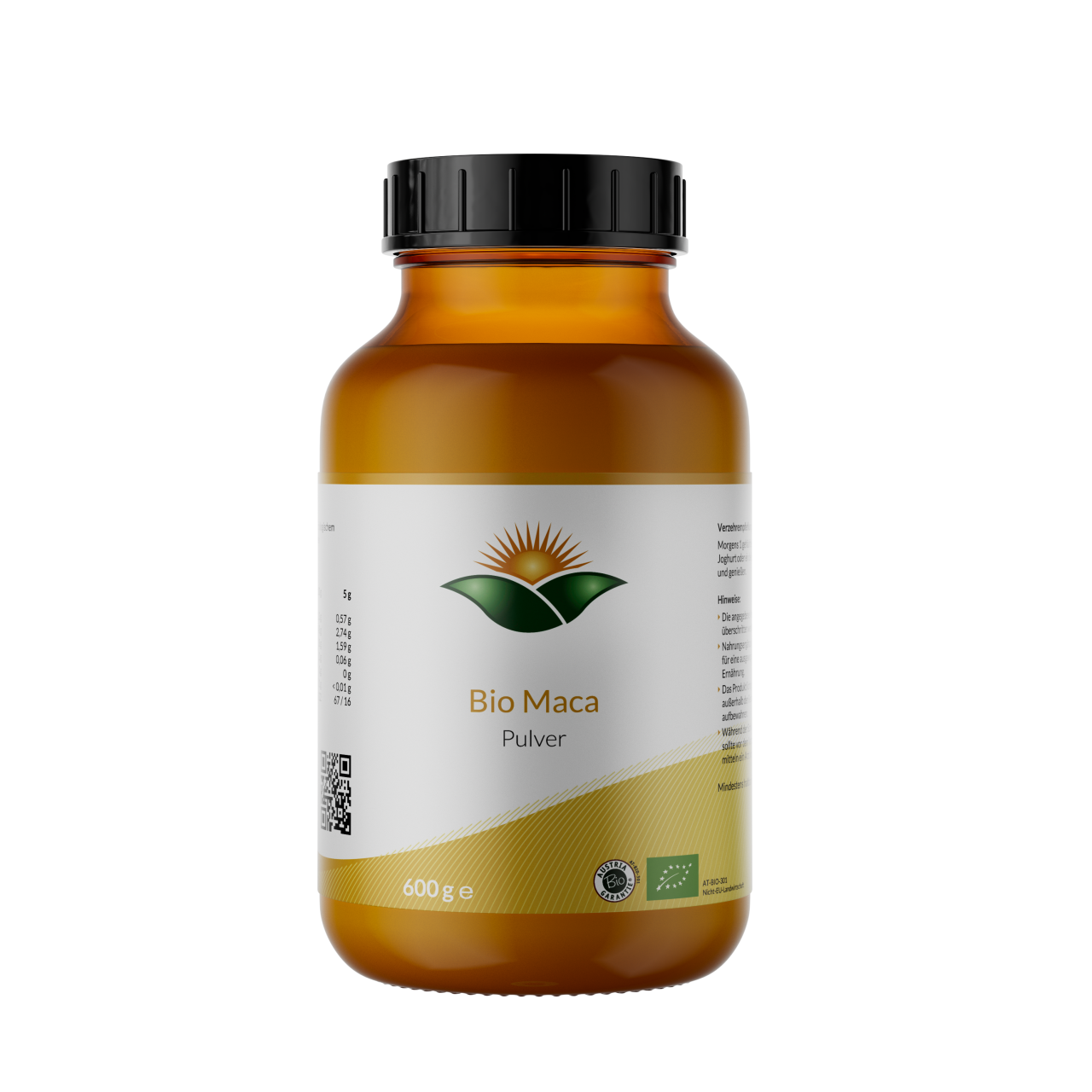 Maca Pulver, Bio, Rohkostqualität | Provital Shop
